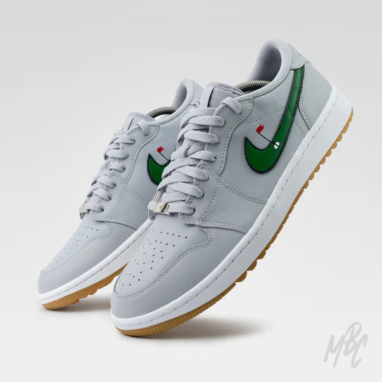 Custom Jordan 1 Low OG Golf-Clean on the Green – Style Driver