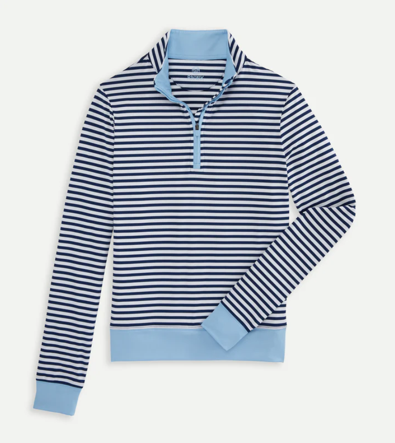 Renwick Striped 1/4 Zip – Style Driver